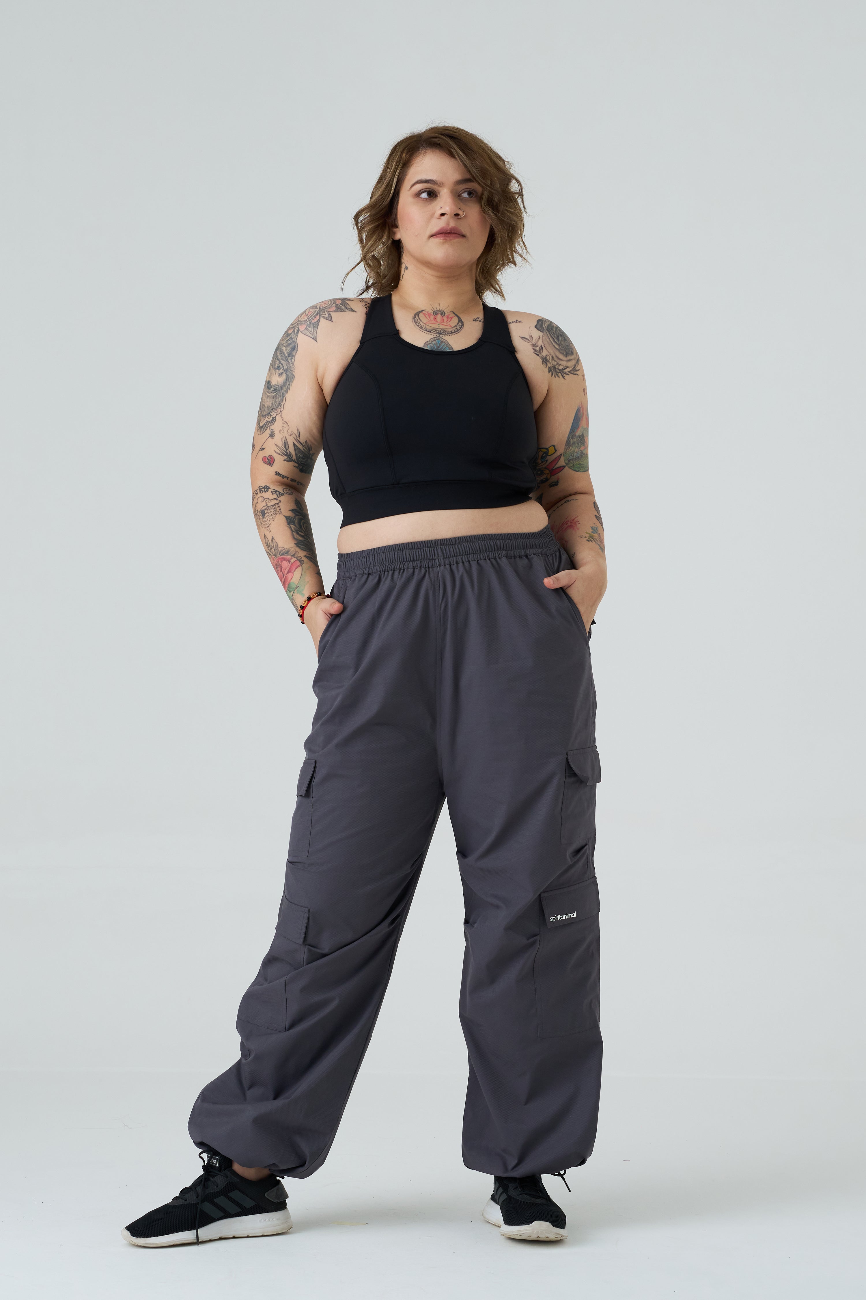 Dora Parachute Pants: Dark Grey – Spirit Animal