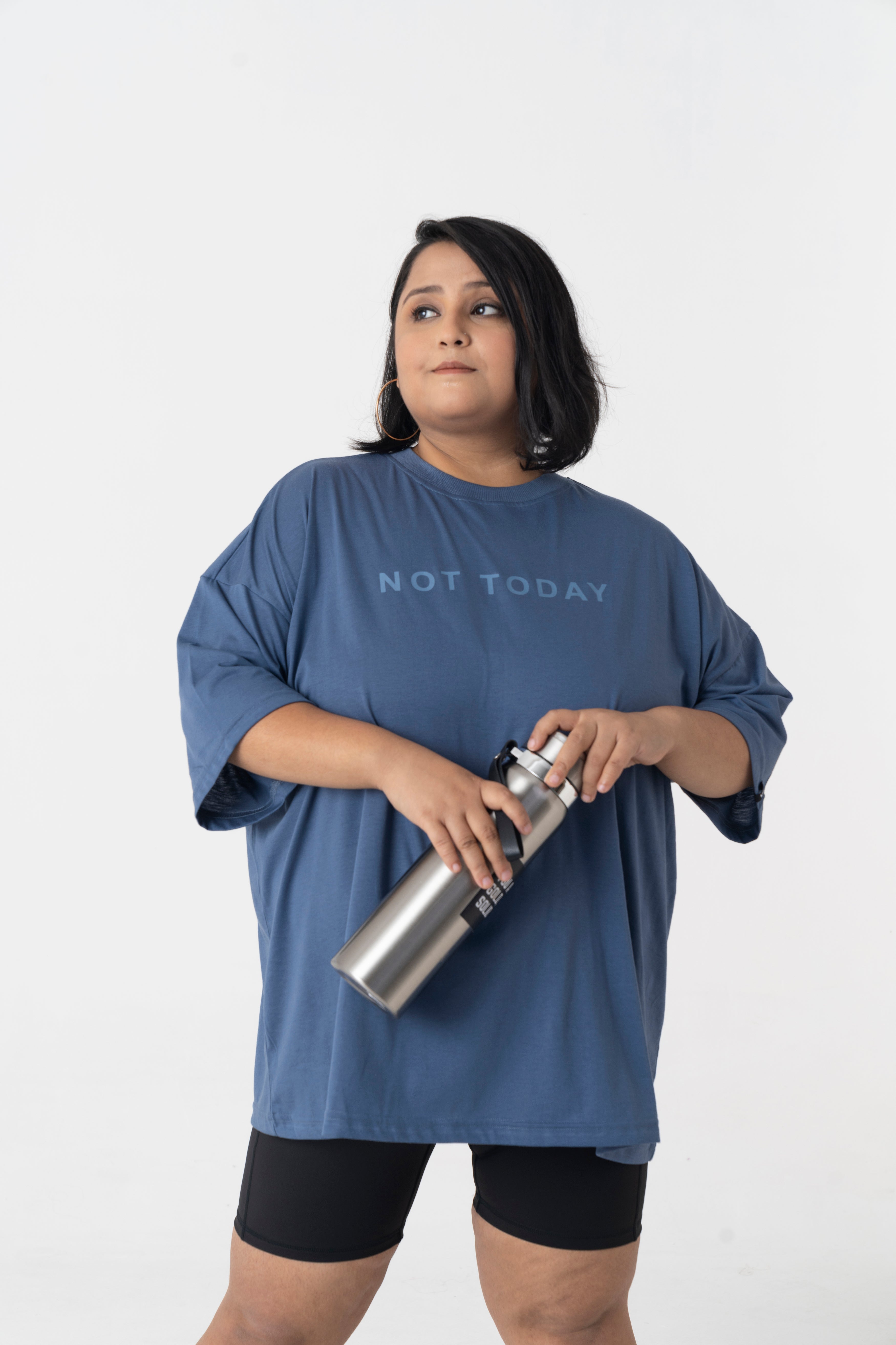 Oversized Tee: Blue – Spirit Animal