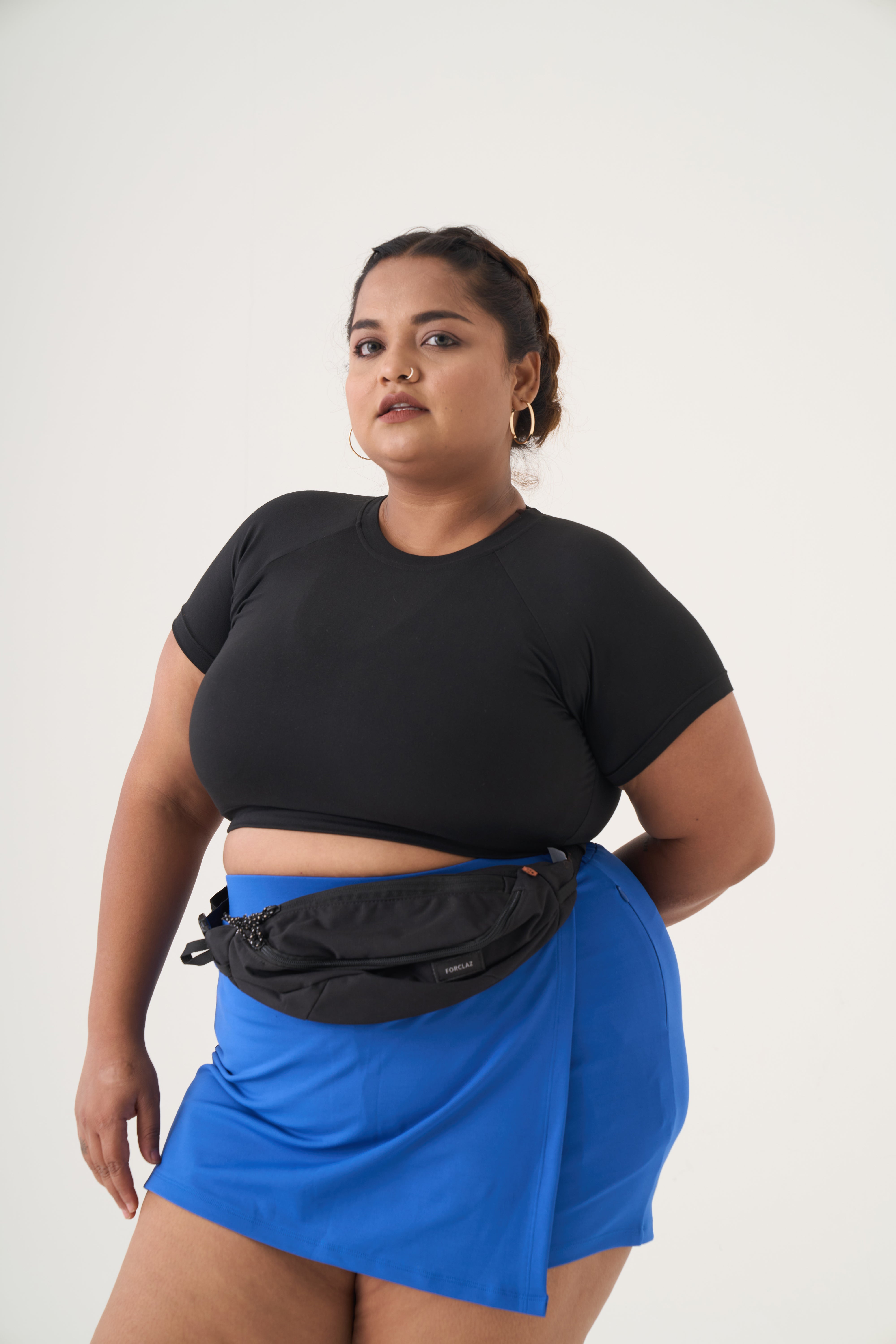 FlexFit Crop Top: Black – Spirit Animal