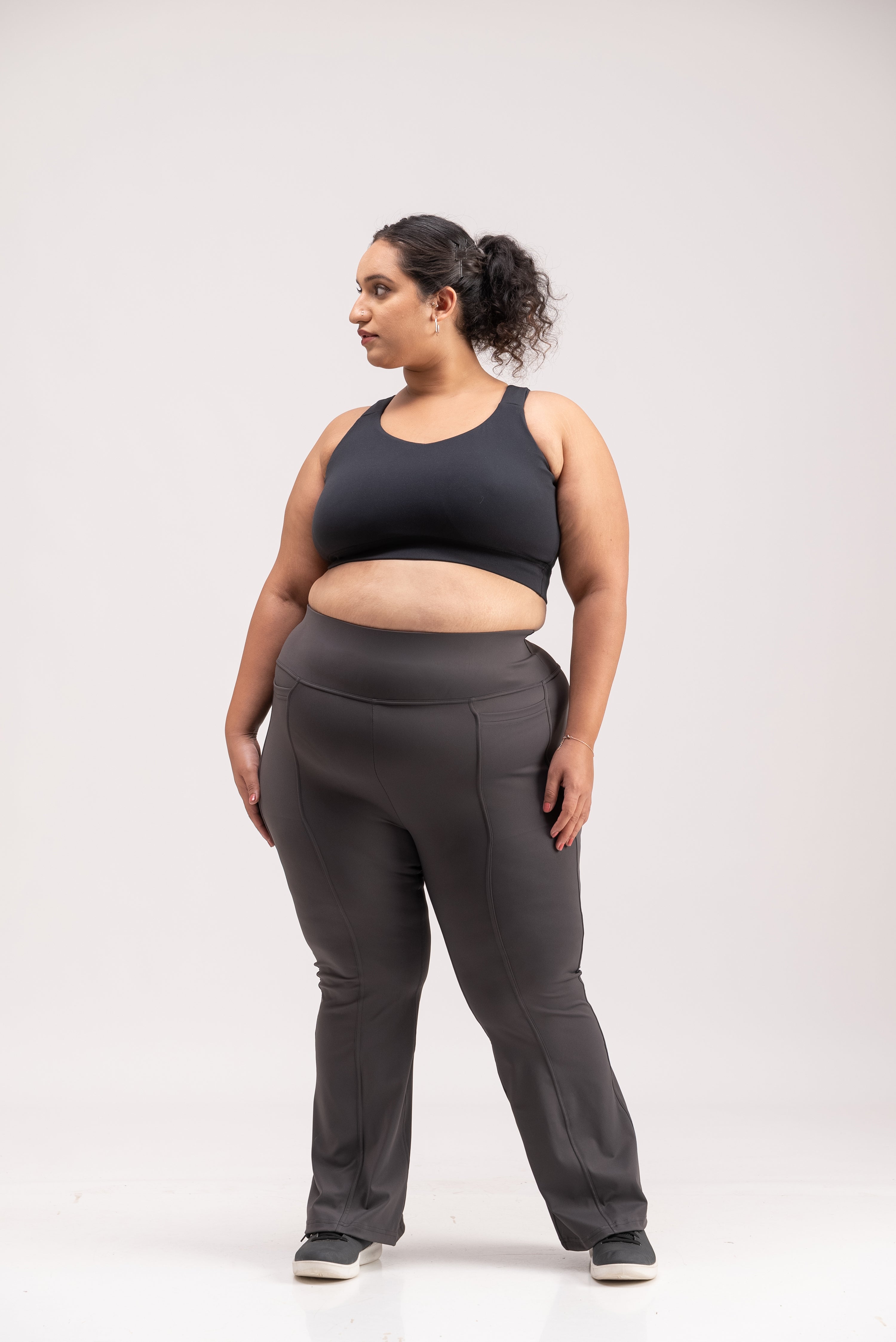 Boss Move Flare Pants: Grey – Spirit Animal